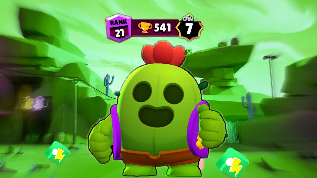 A green cactus playing some Brawl Brawl - YouTube