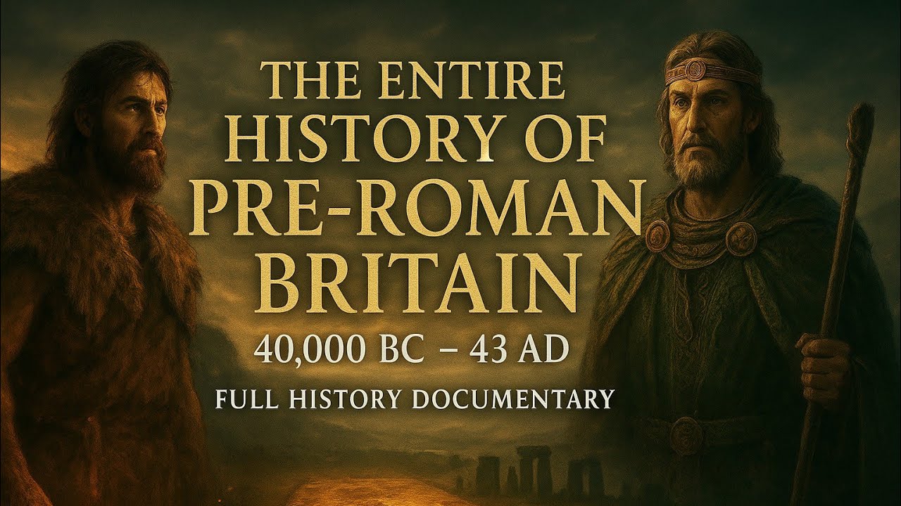 The Entire History of the Pre Roman Britain Documentary (40,000 BC - 43 ...