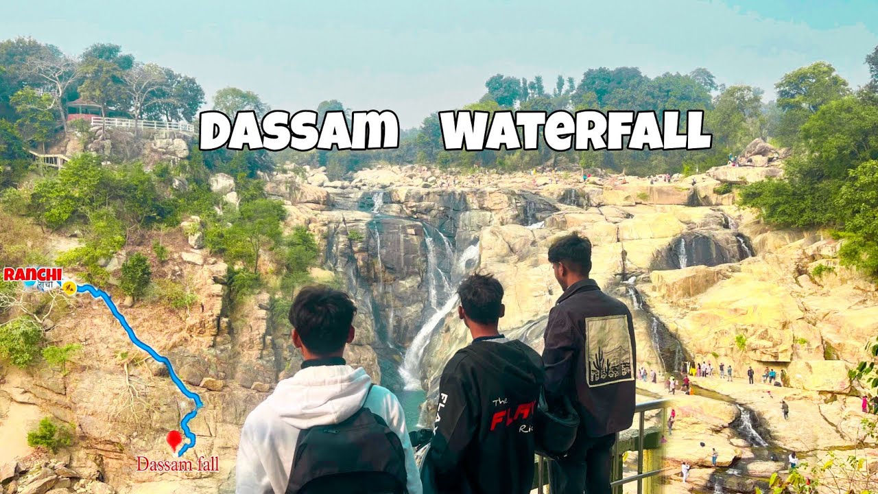 Dassam Waterfall🌊🌊Ranchi || Ranchi to Jamshedpur Bike Ride || Short me ...
