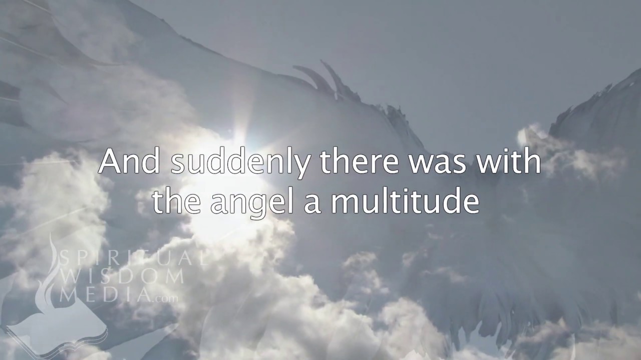 Luke 2:13 - And suddenly there was with the angel a multitude of the ...