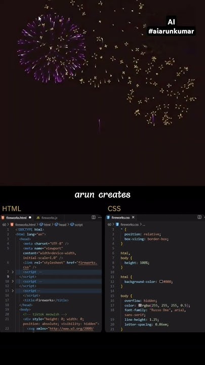 Crackers animation Code with HTML and CSS #html #css #animation #viralshorts #coding # ...
