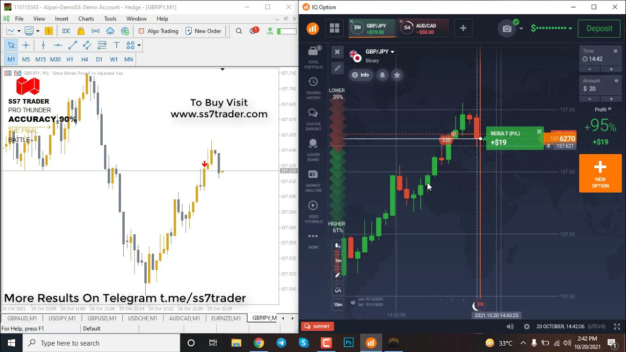 Pro Binary Thunder Indicator 90% Accuracy | Non Repaint | MT5 | P1 ...