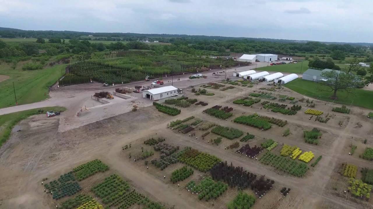 Distribution Yard Drone Footage - The Bruce Company - YouTube
