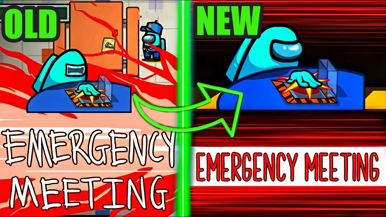 Among us New Update OLD VS NEW VERSIONS ( 15 Player Lobby) - YouTube