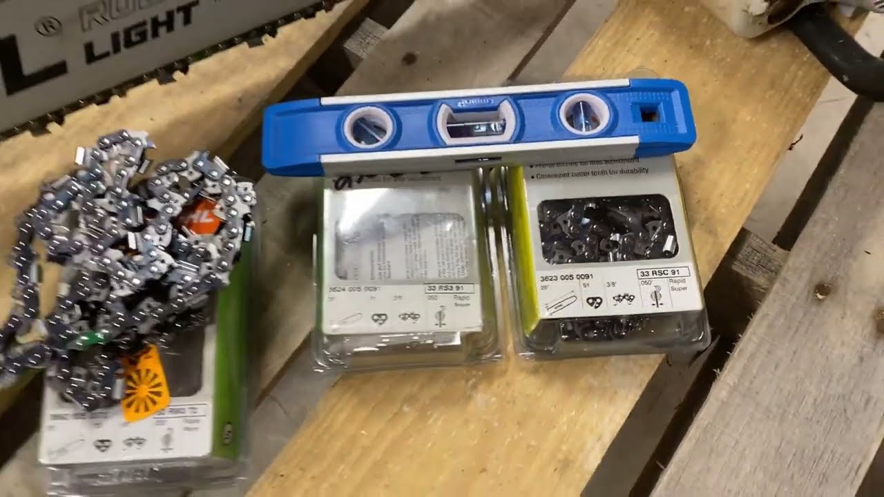 Chainsaw Chains: Full-Chisel, Semi-Chisel, Safety, and Standard - YouTube