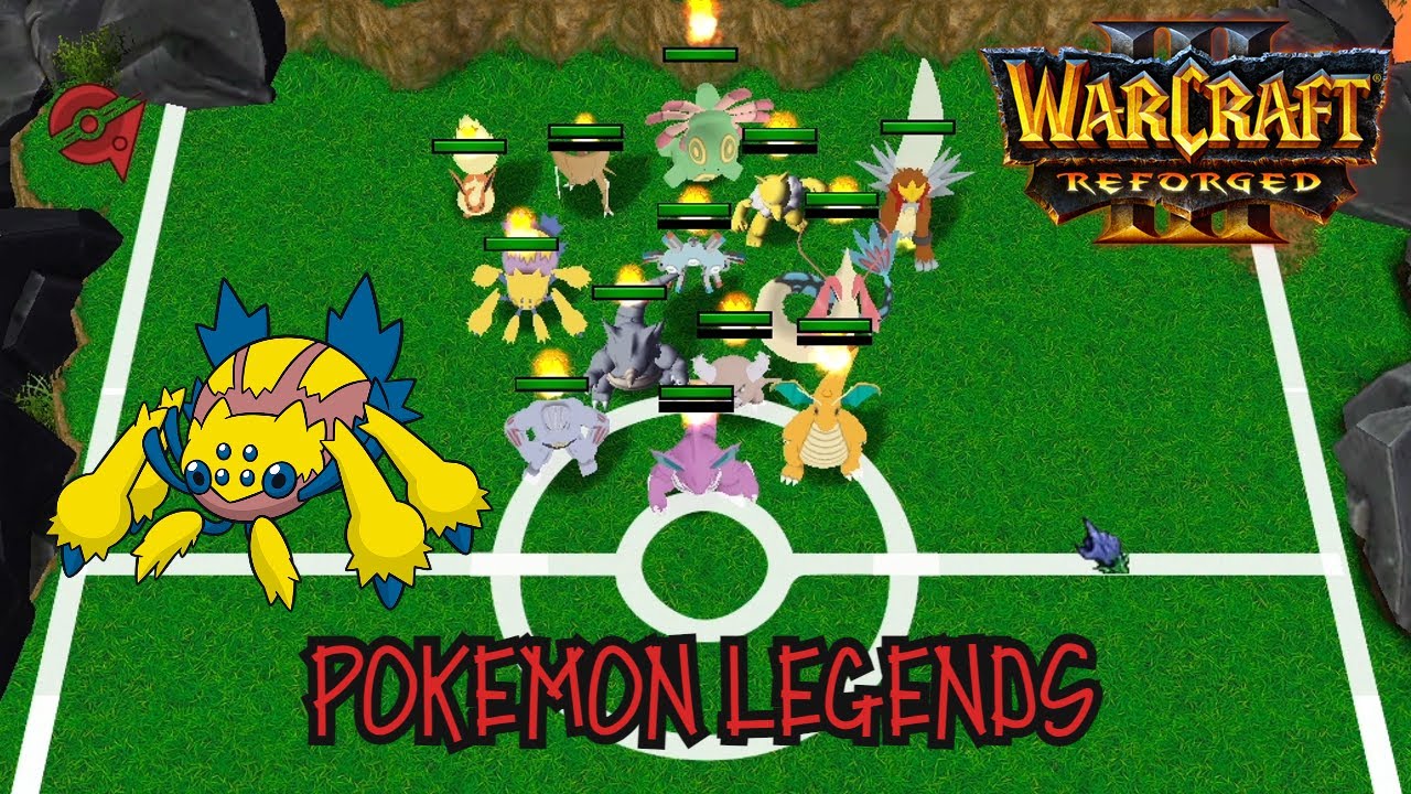 NEW POKEMON UPDATE 2.8 !! Pokemon Legends - WARCRAFT 3 REFORGED ...