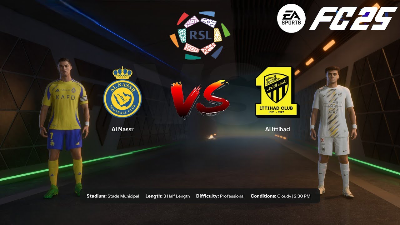 FC 25 - Al Nassr vs Al Ittihad | Saudi Roshin League 24/25 | Full Match ...