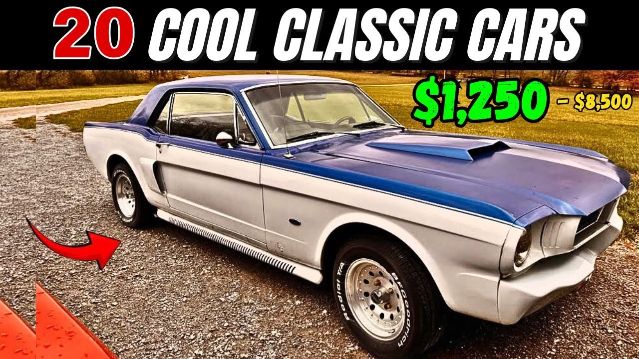 Classic Looks, Budget Price – 20 Cool Cars for $1,250 to $8,500! - YouTube