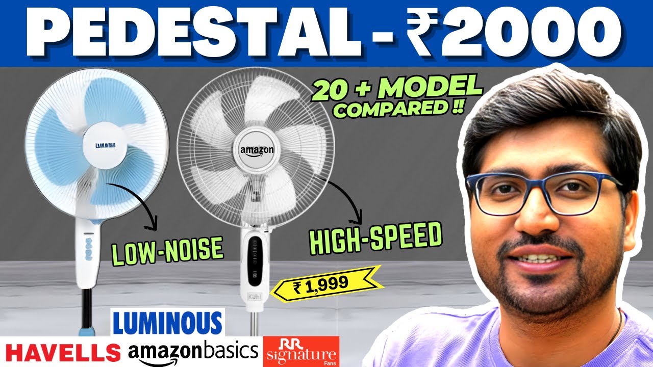 [2026] Best Pedestal Fans Under 2000🔥Best Pedestal Fan In India 2026🔥 ...