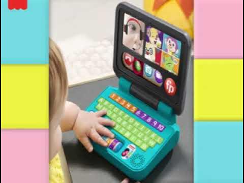 Fisher-Price Laugh & Learn Let's Connect Laptop - YouTube