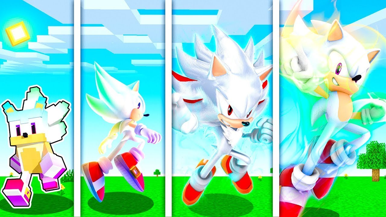 FUI MORDIDO PELO HYPER SONIC no MINECRAFT Guihh - YouTube