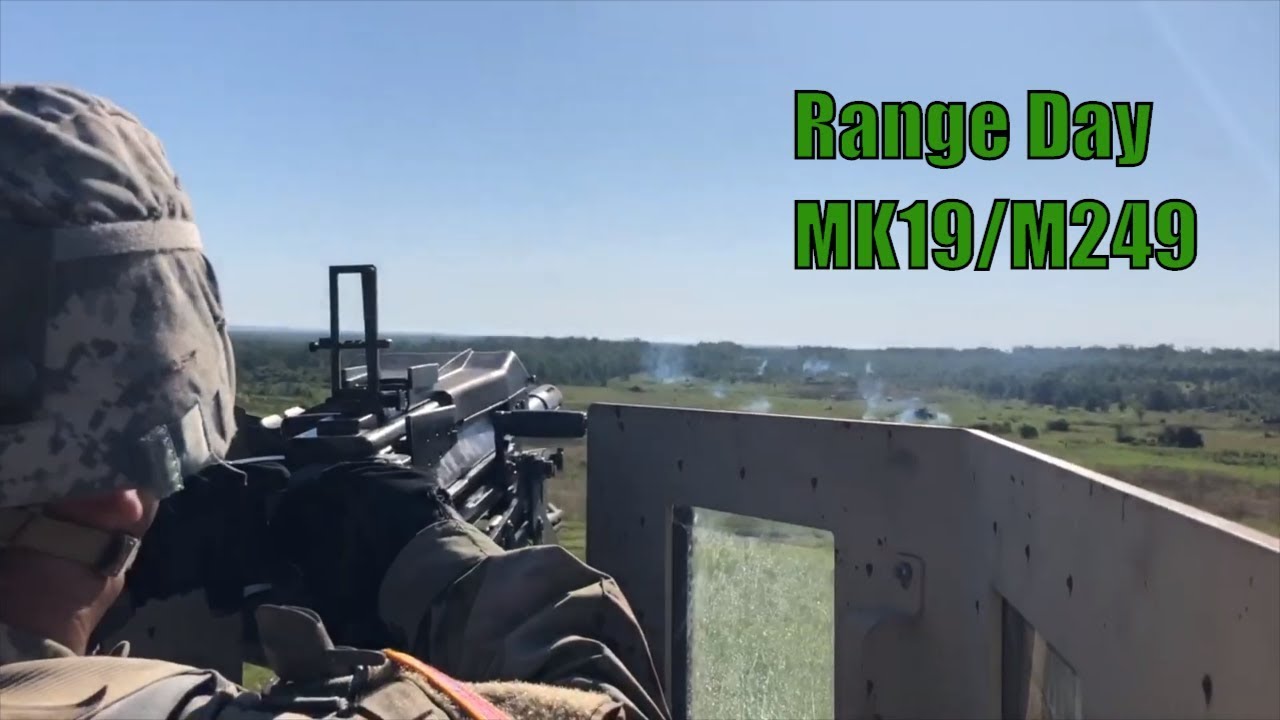 MP BOLC Ep 3: Week 6 Range Day MK19/M249 - YouTube