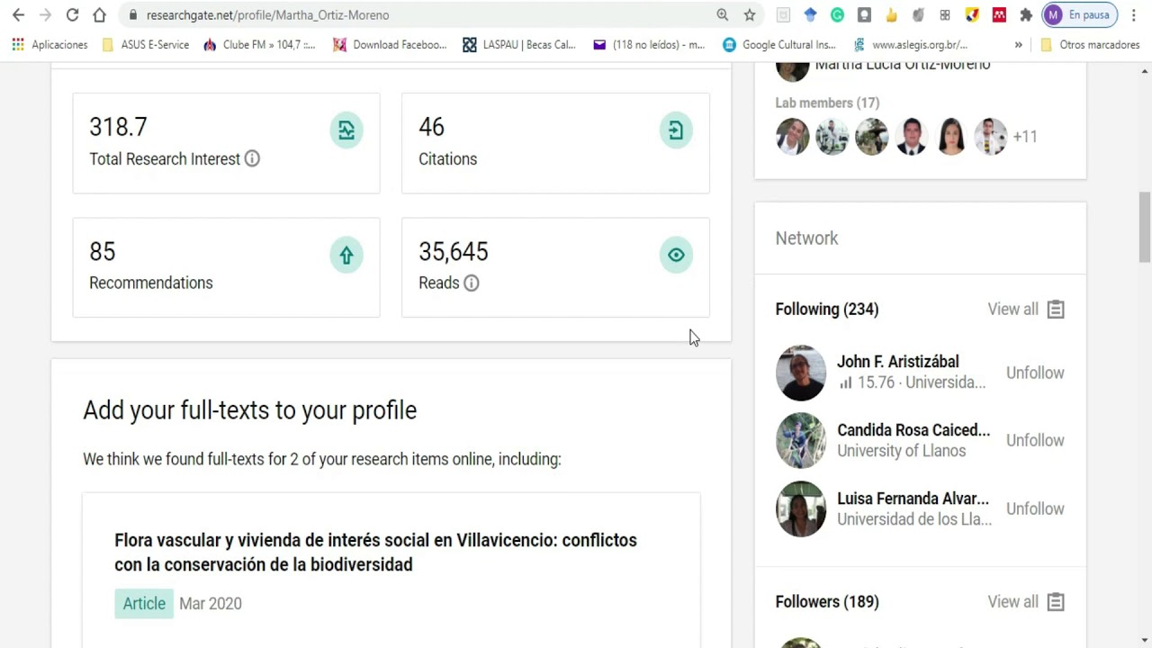 Módulo 4. Tutorial ¿Cómo crear tu perfil de investigador en RESEARCHGATE? - YouTube