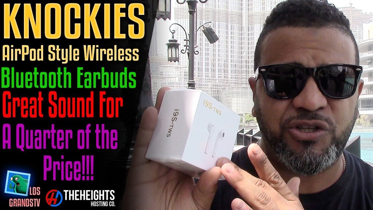 Knockies AirPod Style Bluetooth Earbuds 🎧 : LGTV Review from Dubai ...
