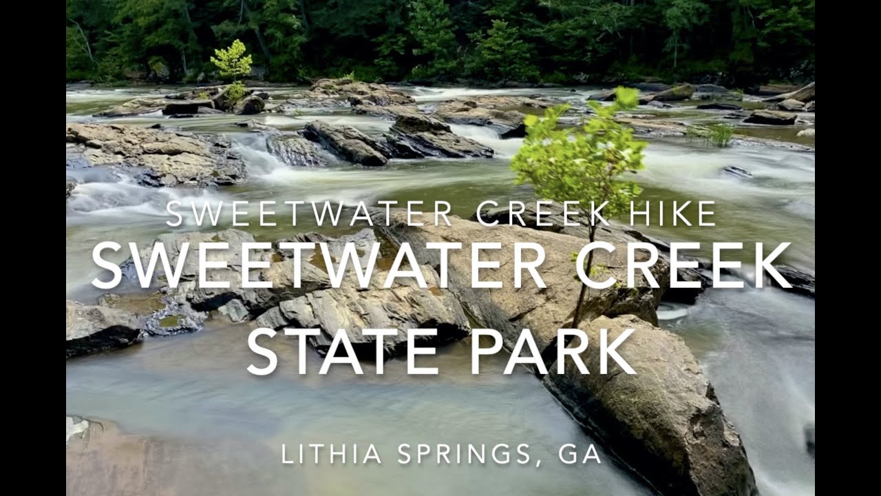 Relaxing Hike Along The River Bank In Sweetwater Creek State Park ...