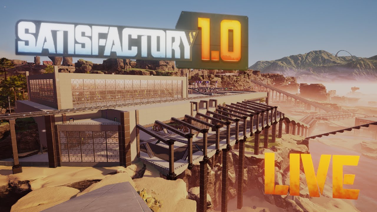 I'm Addicted to Decorating! - Satisfactory Live - YouTube