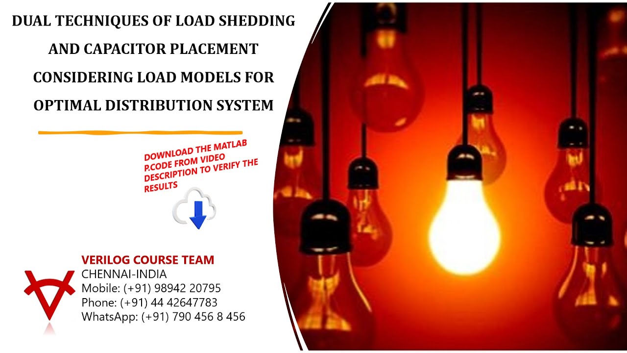 DUAL TECHNIQUES OF LOAD SHEDDING AND CAPACITOR PLACEMENT CONSIDERING ...