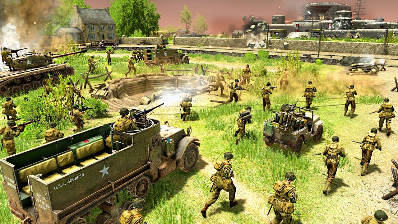 Largest WW2 German Army SUPER-FORTRESS Under Siege... - Gates of Hell ...