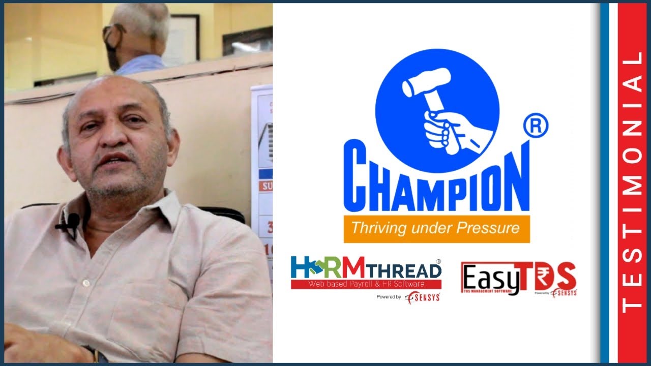 Champion Seals India Pvt. Ltd. | Client Testimonial | Sensys India ...