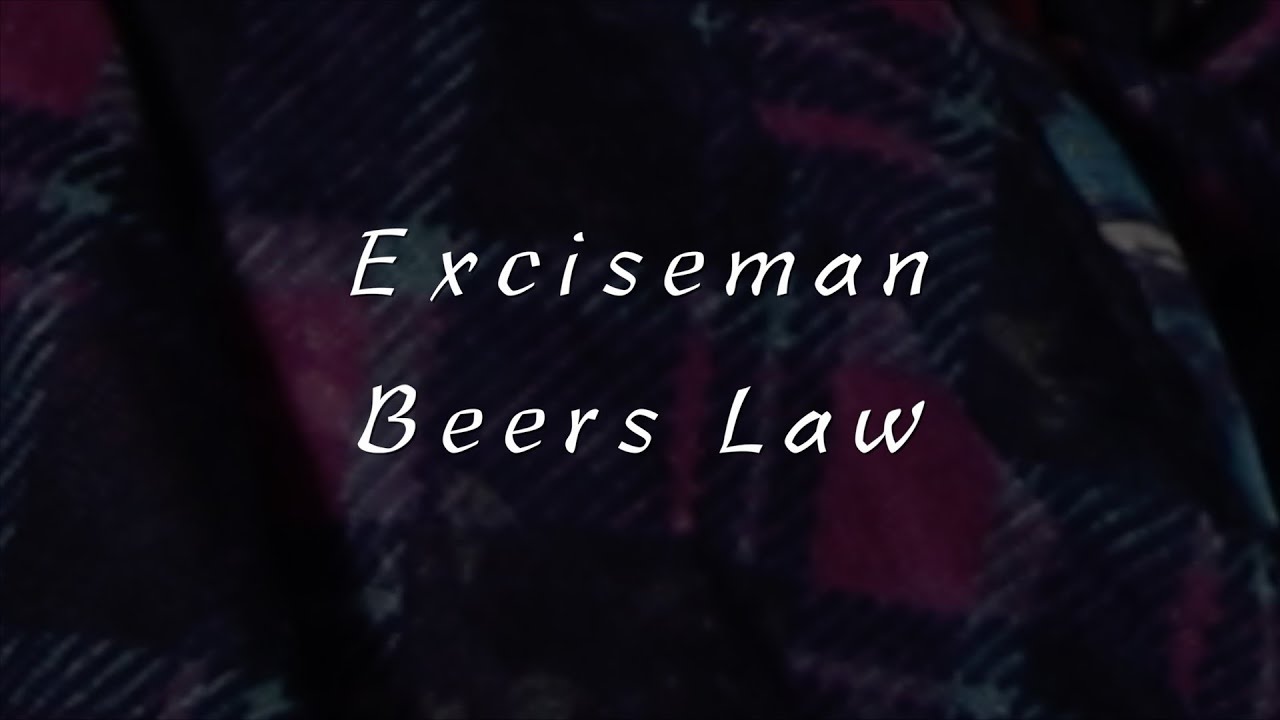 Exciseman-Beers Law Official Video - YouTube