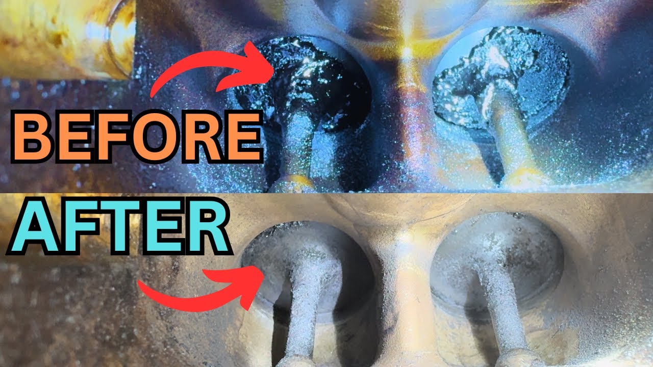 How to clean direct injection carbon deposit/build-up - YouTube