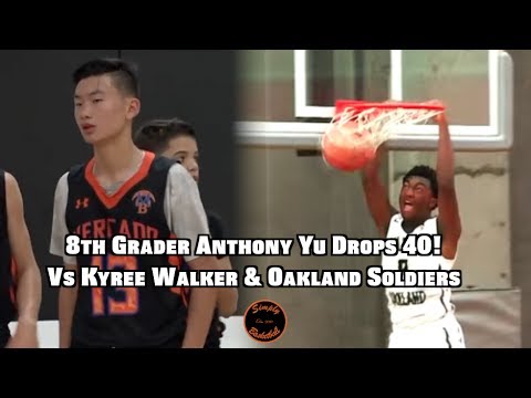 Asian 8th Grader Anthony Yu DROPS 40 VS Kyree Walker and the Oakland ...