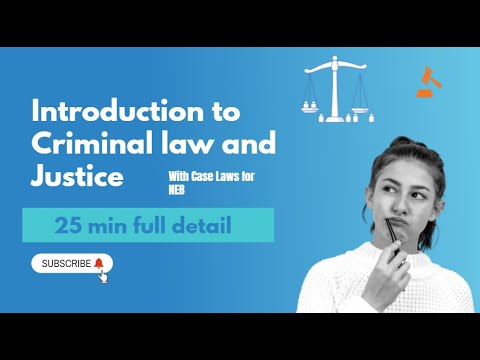 Introduction to Criminal law|| Civil and Criminal law|| With Case Laws ...
