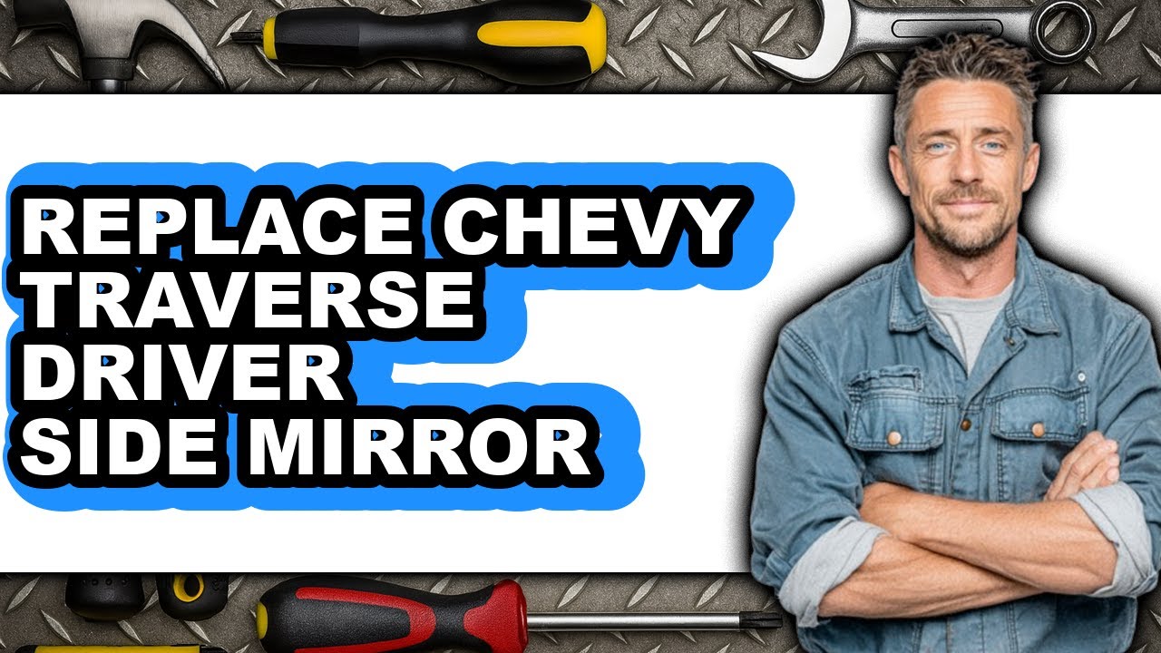 How To Replace Chevy Traverse Driver Side Mirror - Full Guide - YouTube