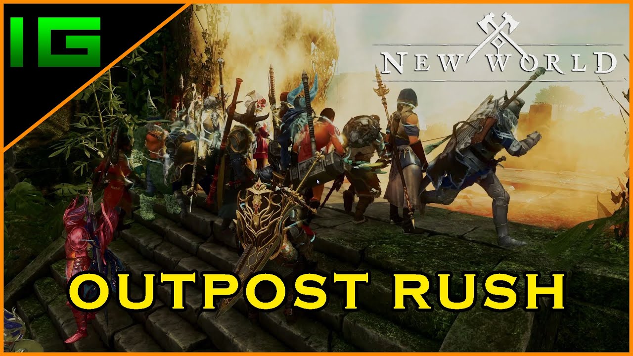 Outpost Rush Gameplay NEW WORLD | PVP - YouTube