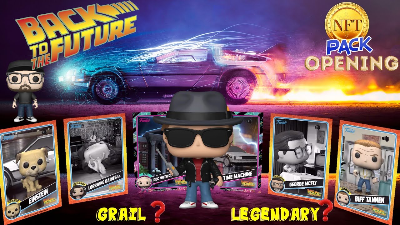 BACK TO THE FUTURE NFT PACK OPENING!! GREATEST EVER!!! - YouTube