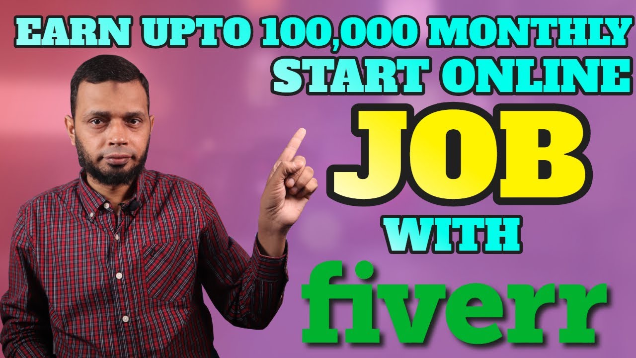 Fiverr Tutorial- Start Online Job With Fiverr and Get Paid Monthly ...