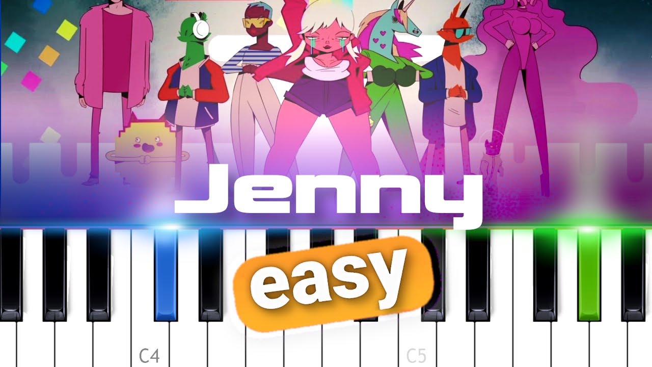 Studio Killers - Jenny | EASY PIANO TUTORIAL - YouTube