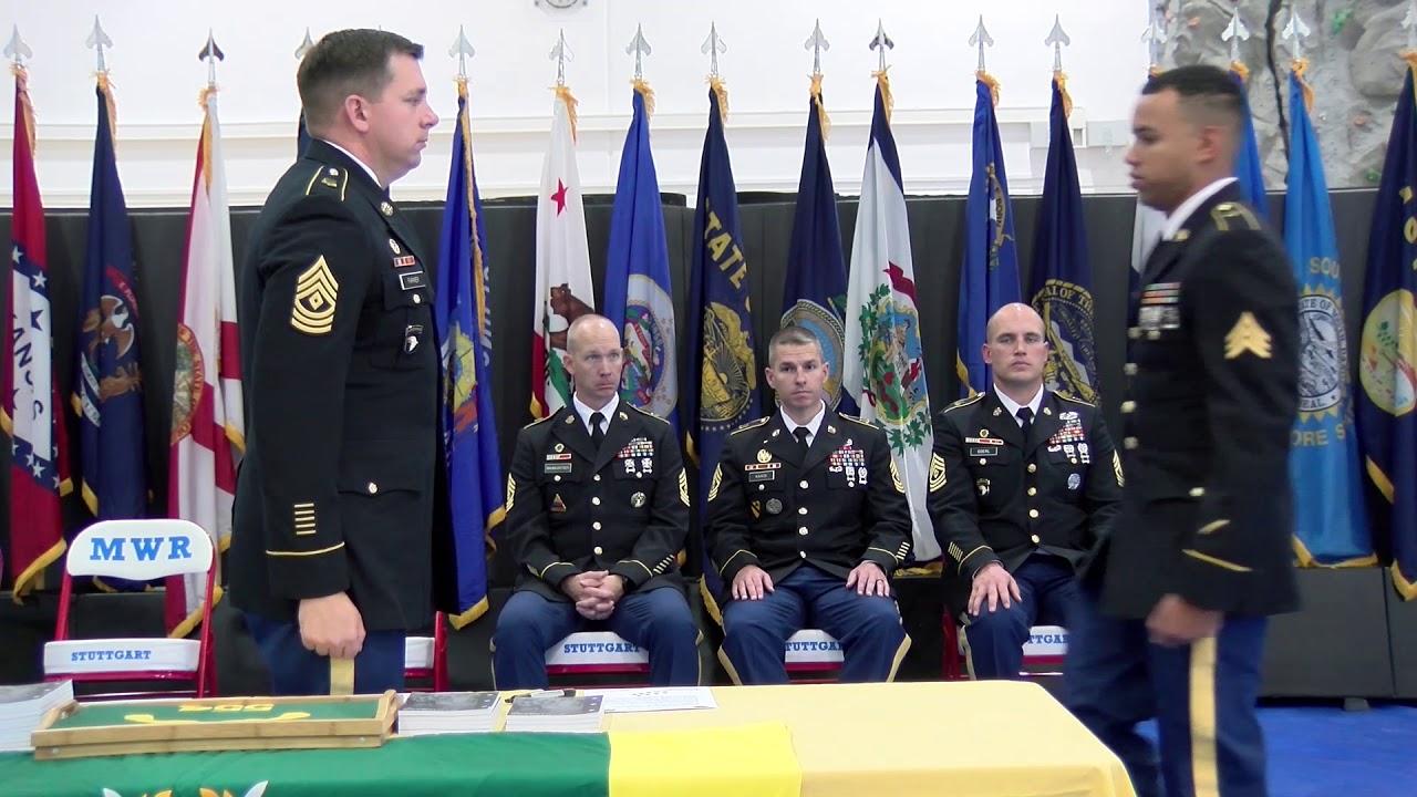 709th Military Police Battalion Non-commissioned Officer Induction ...
