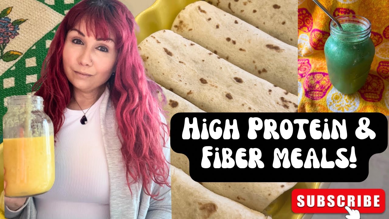 HIGH PROTEIN & FIBER MEALS | QUICK FUSS FREE NO WASTE MEALS & SMOOTHIES ...