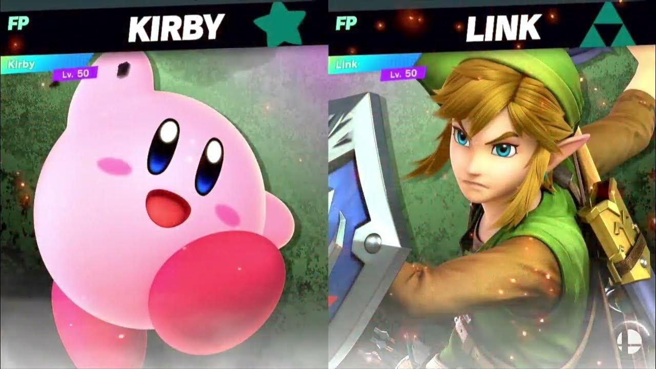 Super Smash Bros Ultimate Amiibo Fights 9pm Poll Kirby vs Link - YouTube
