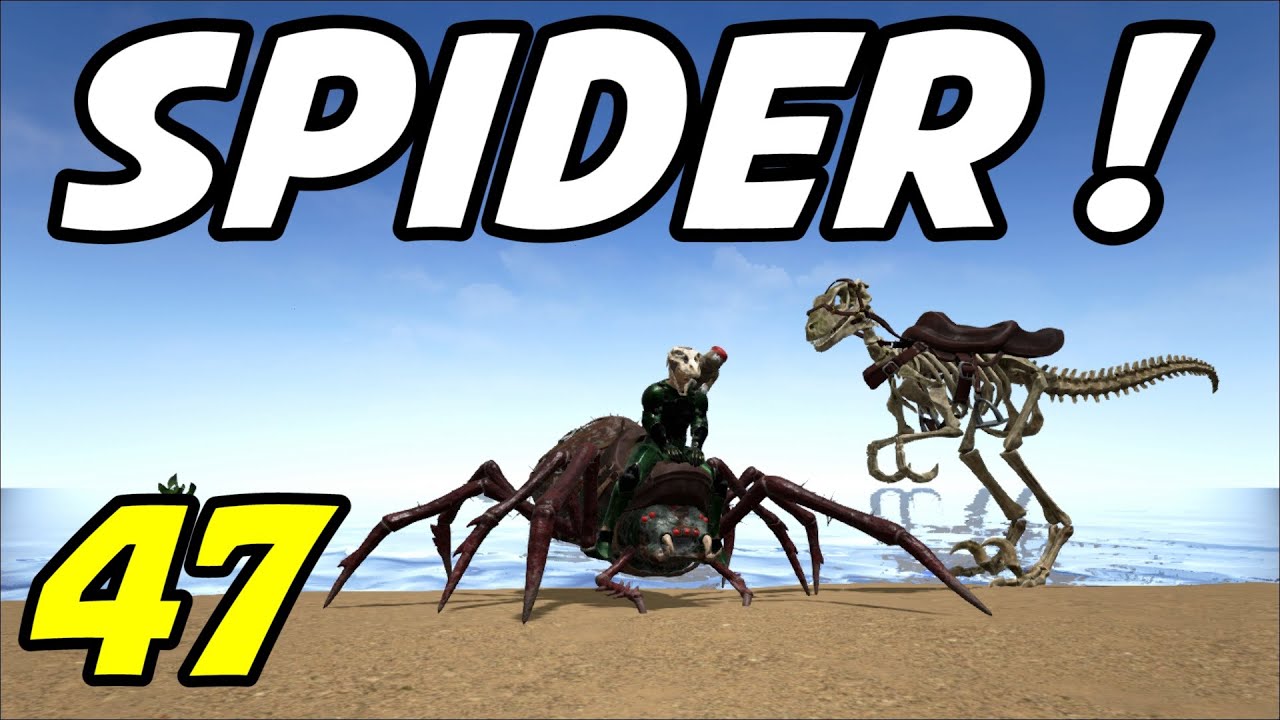 ARK Survival Evolved E47 "Araneo Taming & Skeletal Raptor!" (Gameplay ...