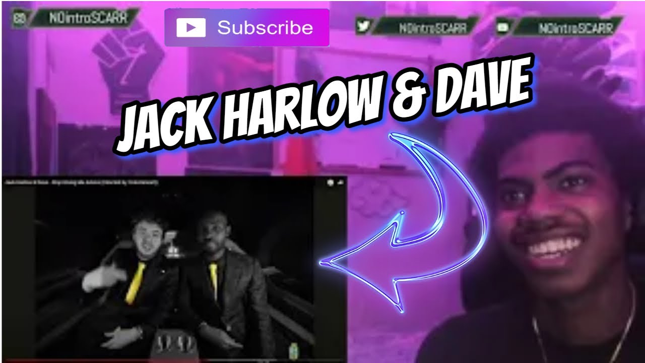 DAVE IS GOINGDUM | Jack Harlow & Dave - Stop Giving Me Advice (SCARR ...