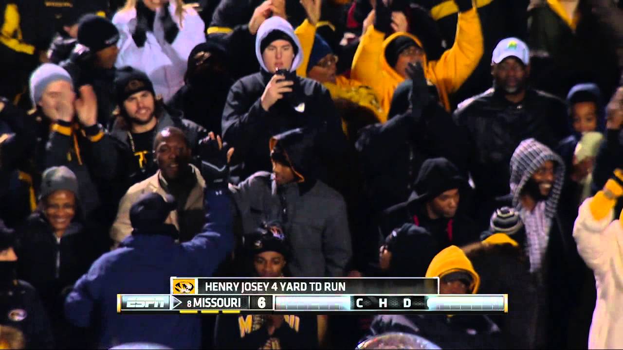 Highlight Henry Josey Touchdown vs. Ole Miss - YouTube