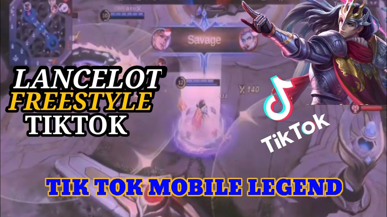 Lancelot Tiktok Freestyle Compilation Mlbb Youtube