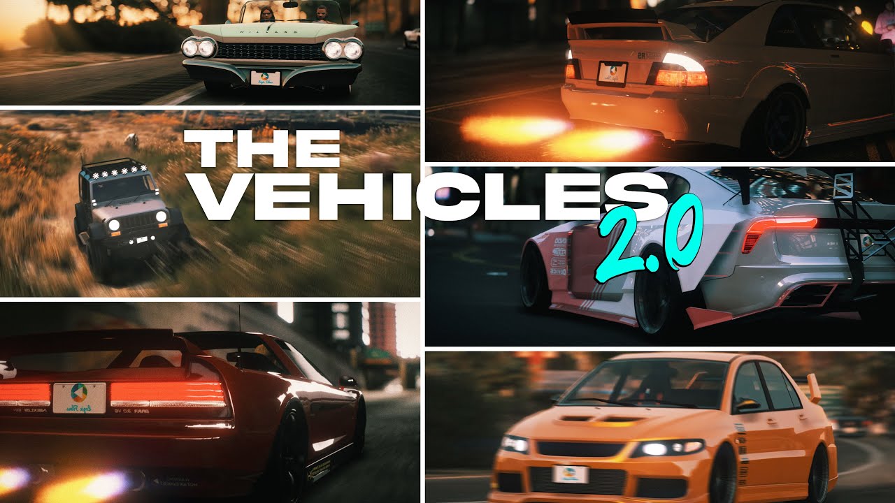 GTA 5 - "The Vehicles 2.0" (GTA V Cinematic Film, Rockstar Editor ...