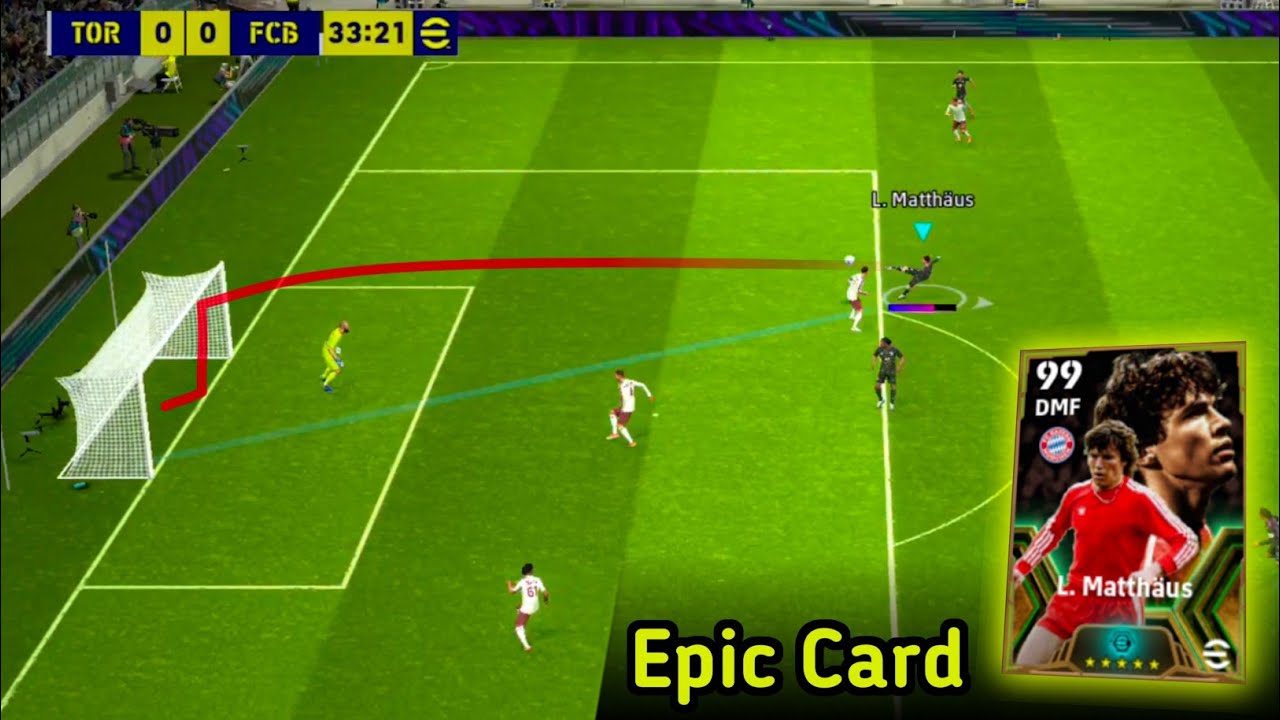 Matthaus Epic Card Review eFootball 2024 Mobile - YouTube