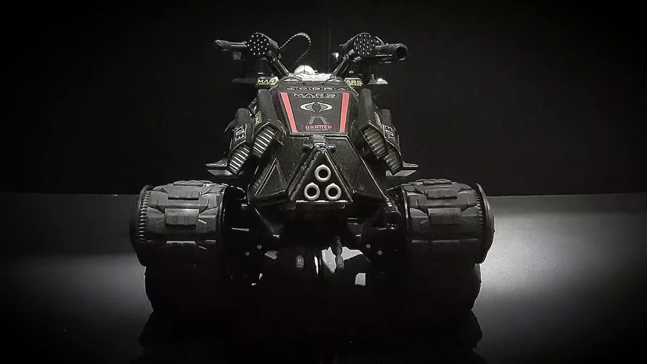 CUSTOM GI Joe HISS Tank - X03 Heavy Arms (Firefly) - YouTube