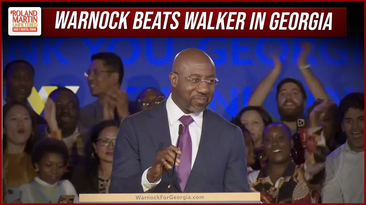 Raphael Warnock Georgia Runoff VICTORY Speech: "The People Have Spoken ...