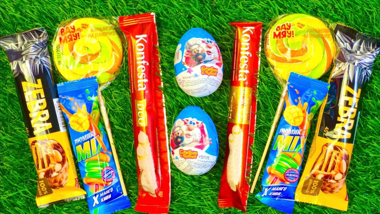 Candy ASMR Unboxing : Satisfying Sounds of Lollipops Gummy Chocolates ...