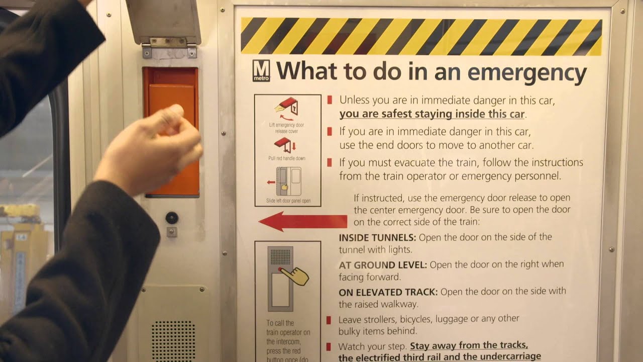 Metrorail Safety Preparedness -1 Minute English - YouTube
