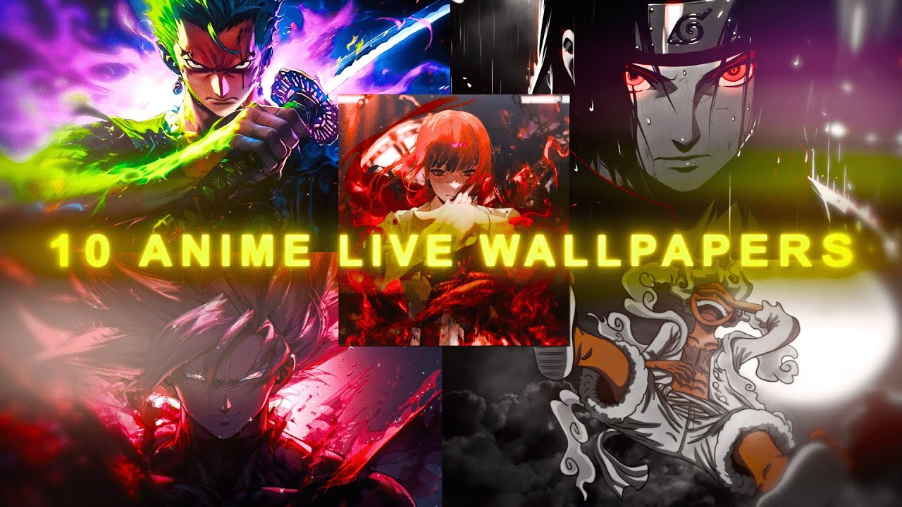 Top 10 New 4K Anime Live Wallpapers 2023 | LIVE WALLPAPERS Part 1 ...