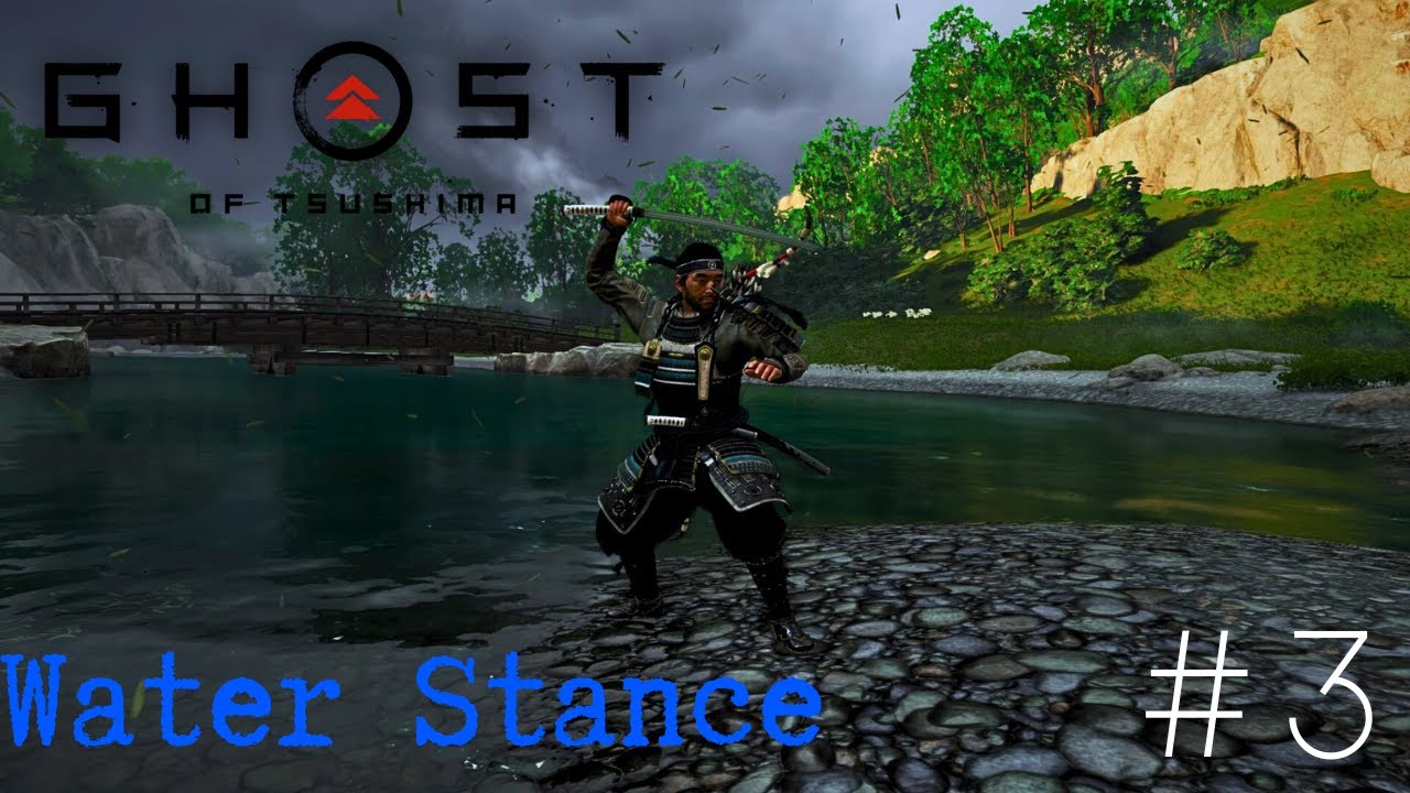 Ghost of Tsushima Water Stance - شبح تسوشيما اسلوب المياه - YouTube