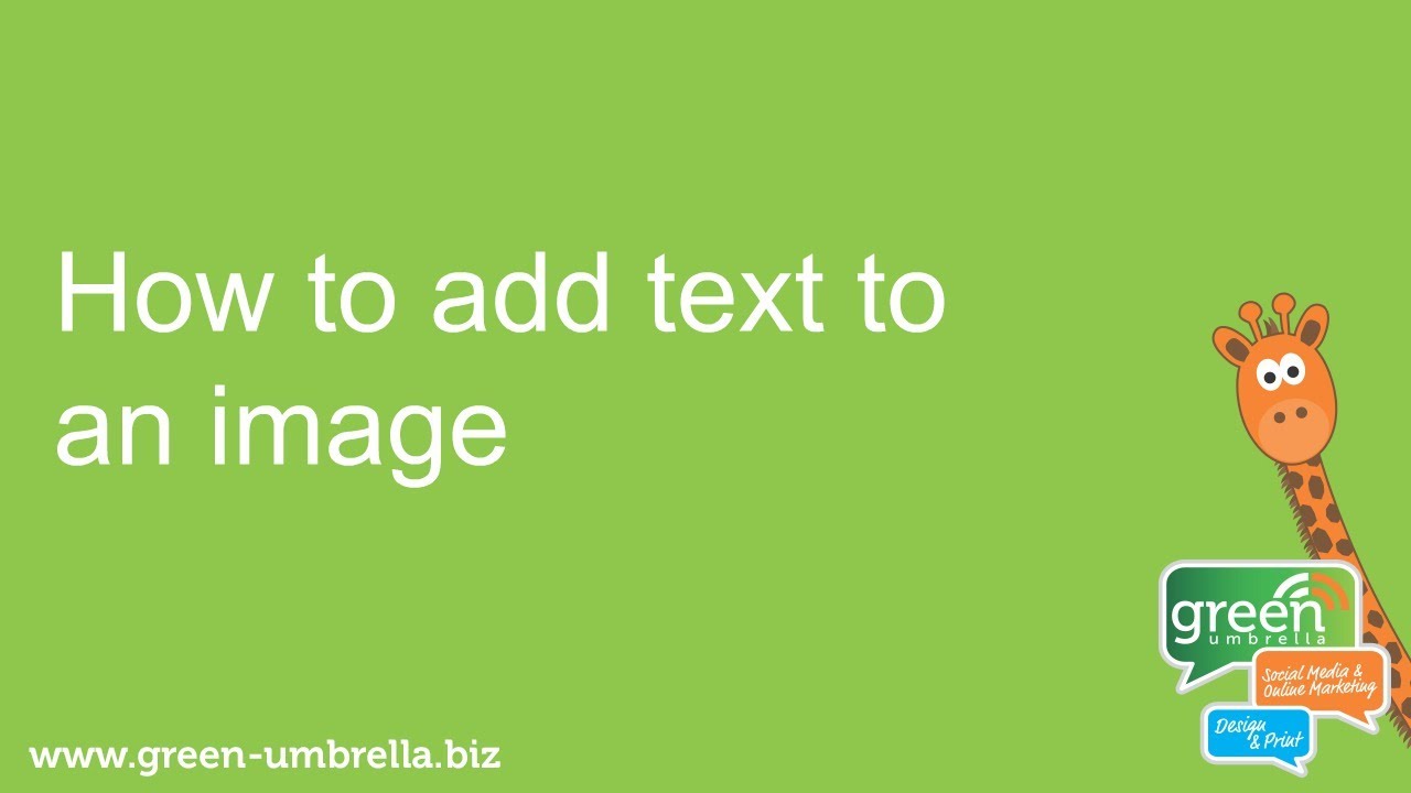 How To Add Text To An Image YouTube how-to-add-text-to-an-image-youtube