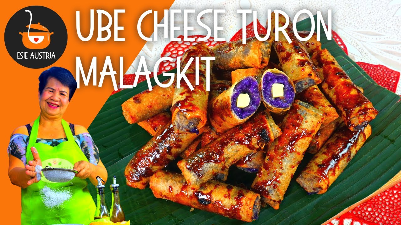 UBE CHEESE TURON MALAGKIT - YouTube