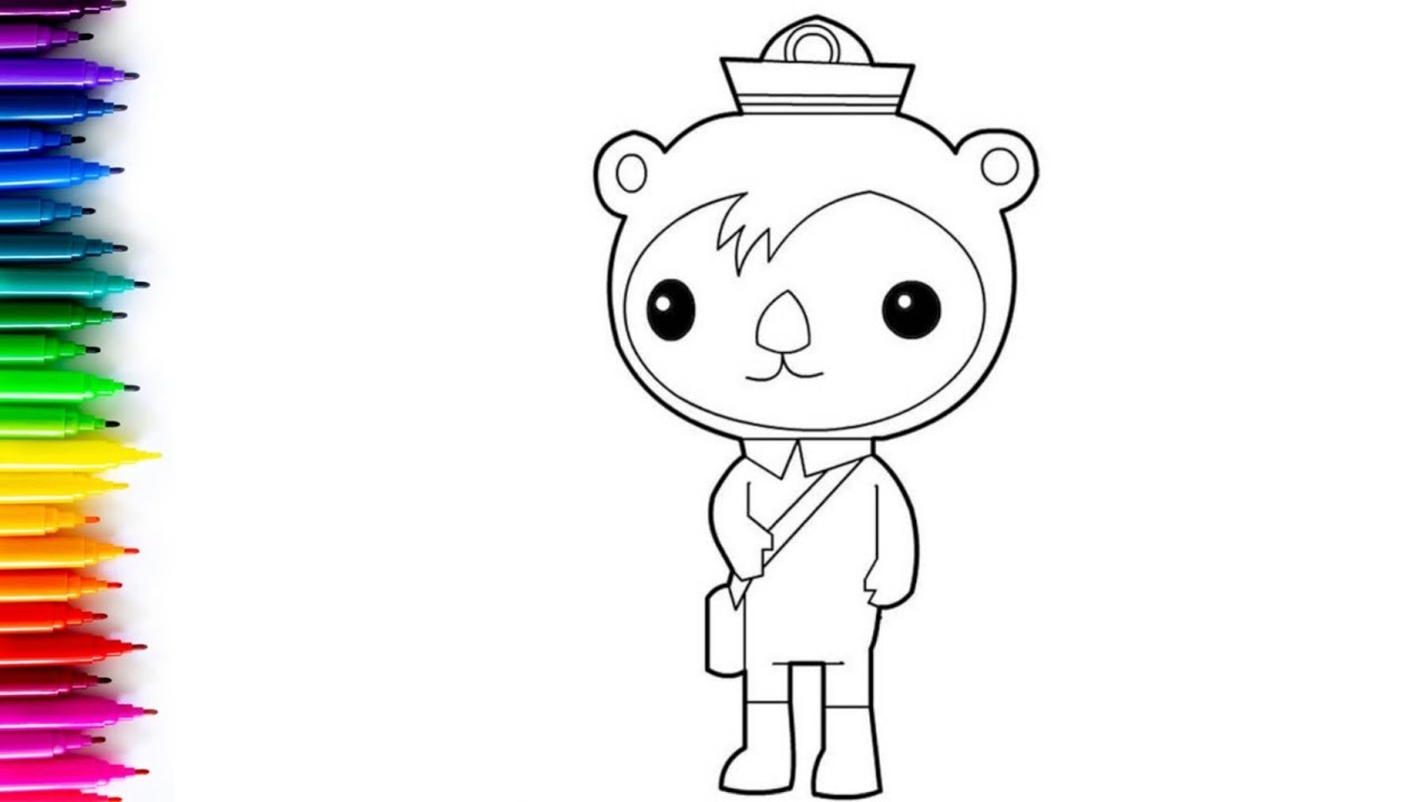 Octonauts Drawing, Painting & Coloring For Kids and Toddlers_ Child Art ...